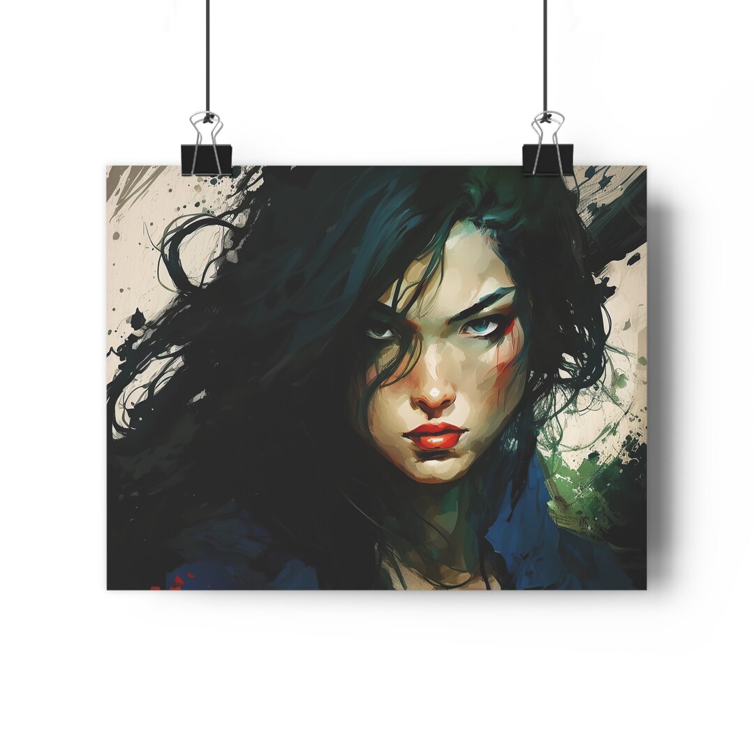 Comic Art, Collection, 4, Series, Premium Poster, Digital, Wall Art ...