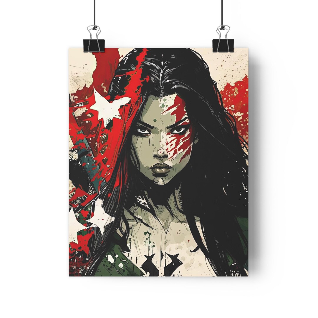 Comic Art Collection 5 Series Premium Poster Digital Etsy