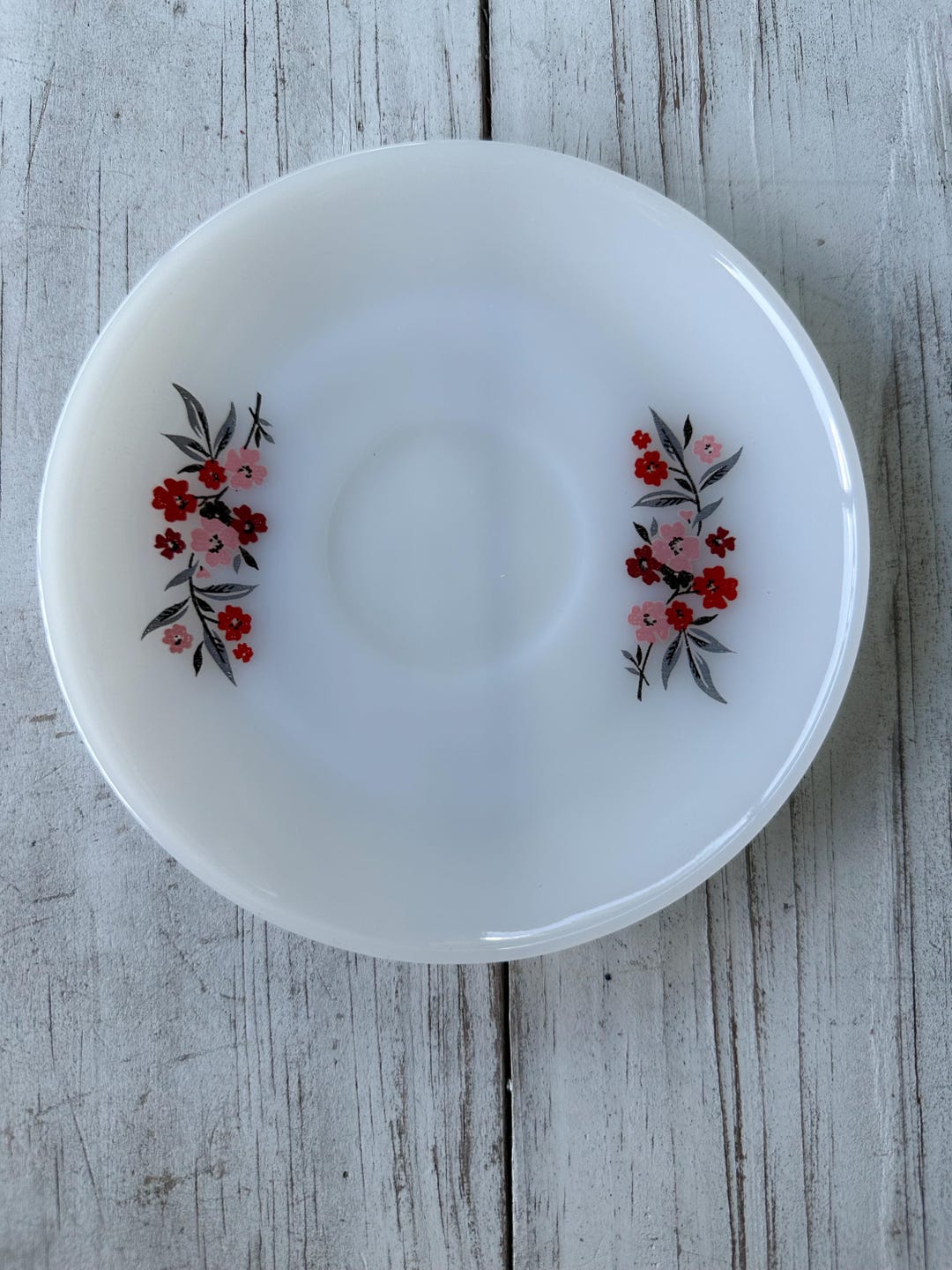 Vintage Fire King Primrose Saucer - 1960s Anchor Hocking - Etsy
