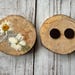 Pressed Flower Magnets - Boho Flower Kitchen Decor - Etsy