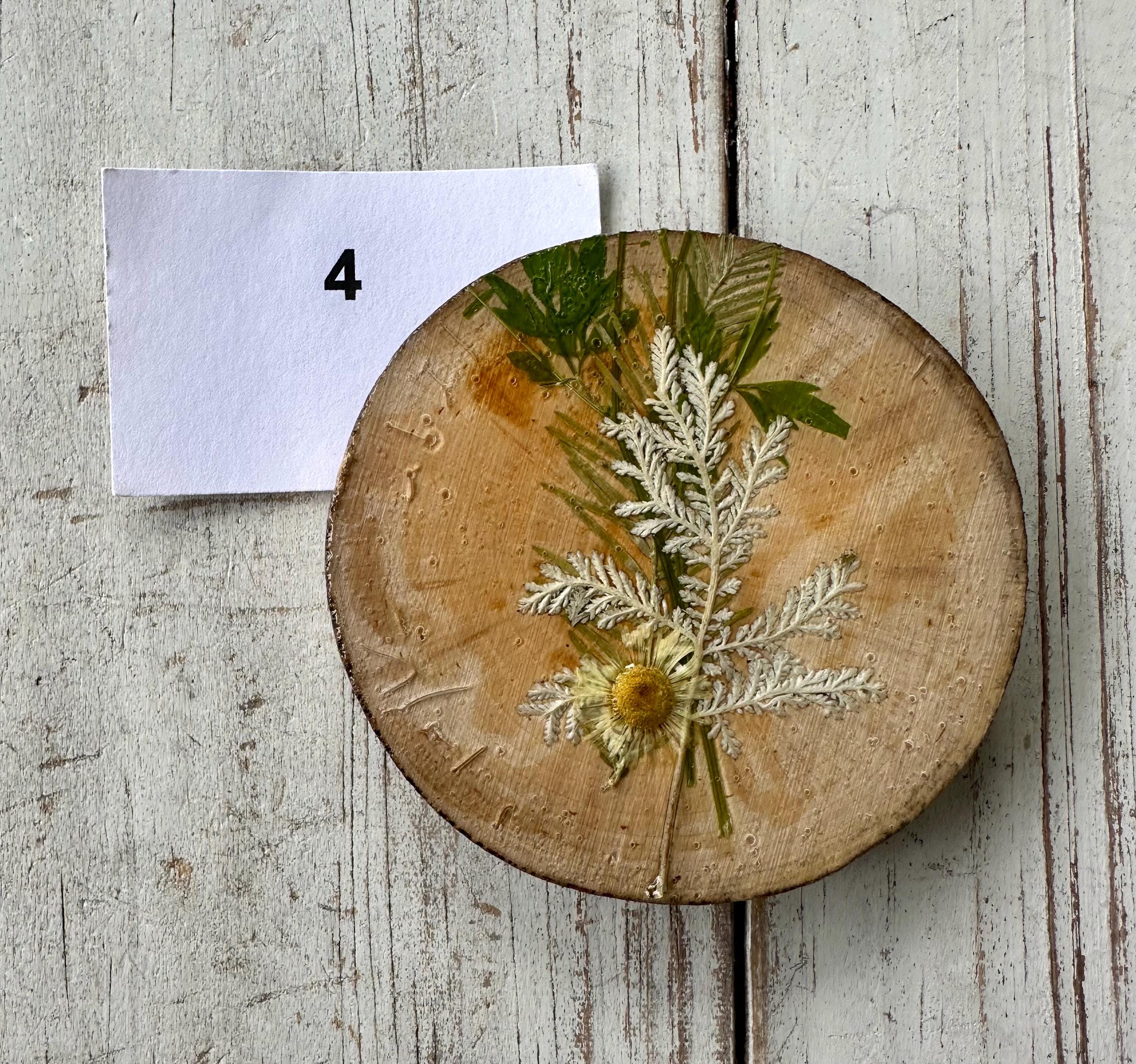 Pressed Flower Magnets - Boho Flower Kitchen Decor - Etsy