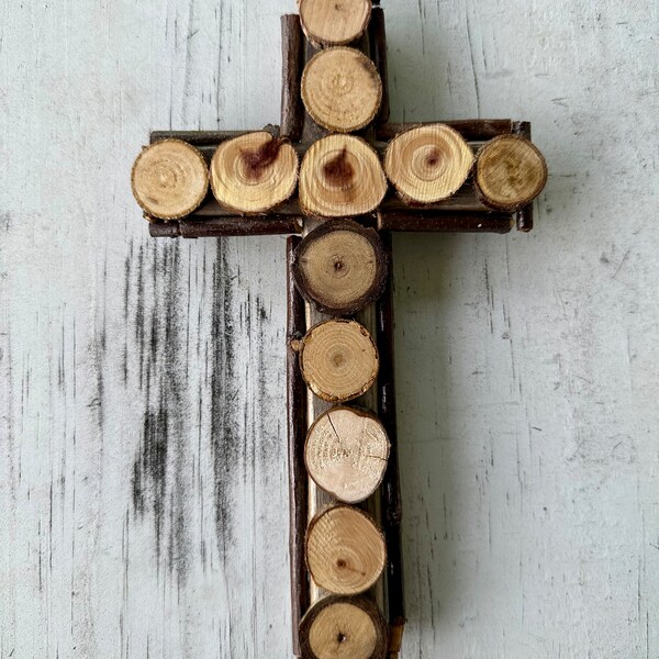 Rustic Wood Cross - Etsy