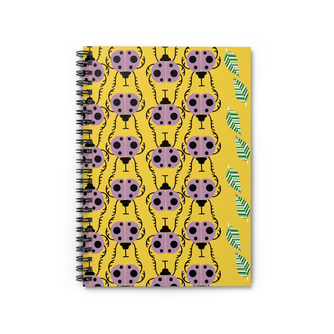 Spiral Notebook - Ladybug Design, Gift Ideas, Stationery, Cute Notebook ...