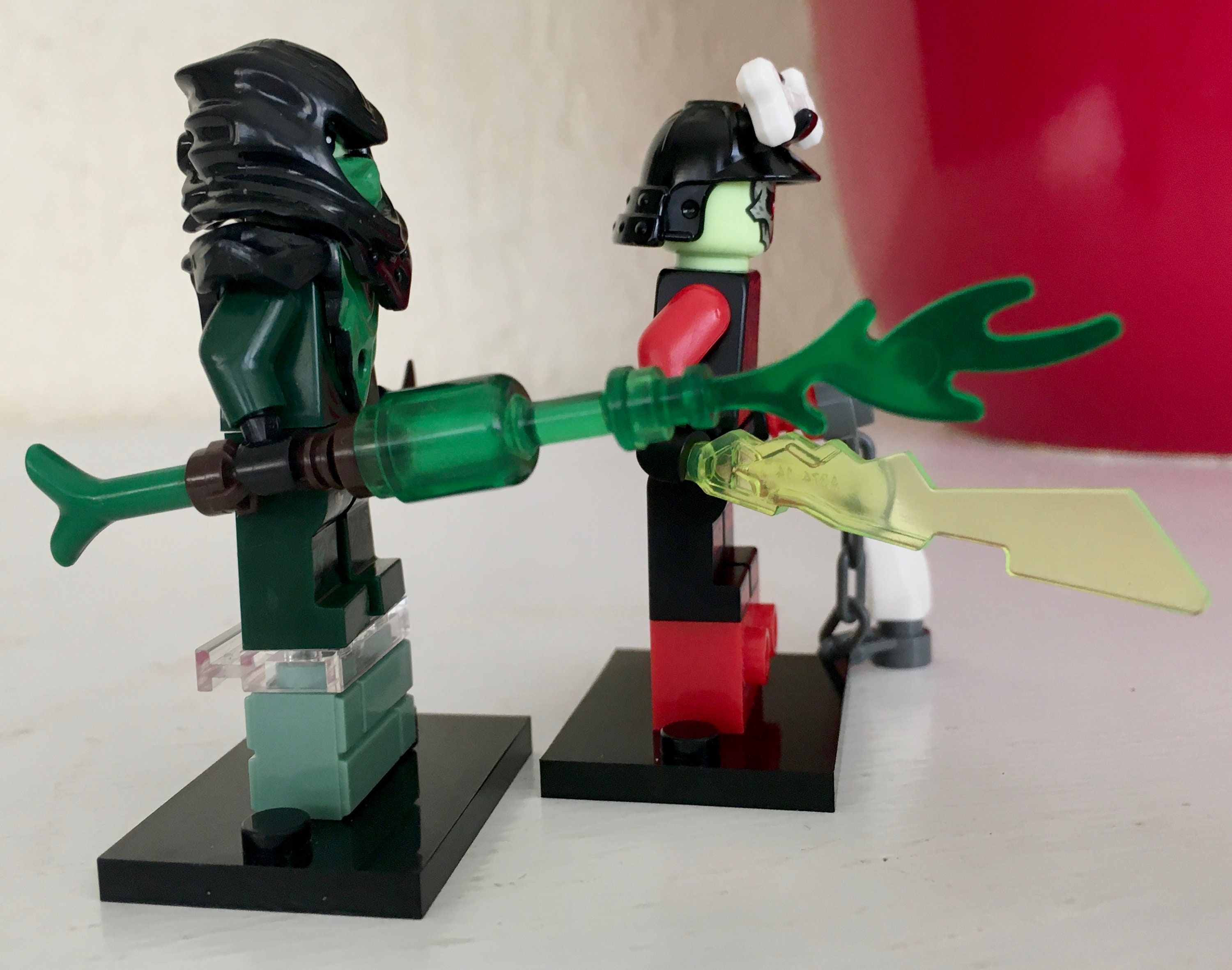 Green Ninjago Lego Figure