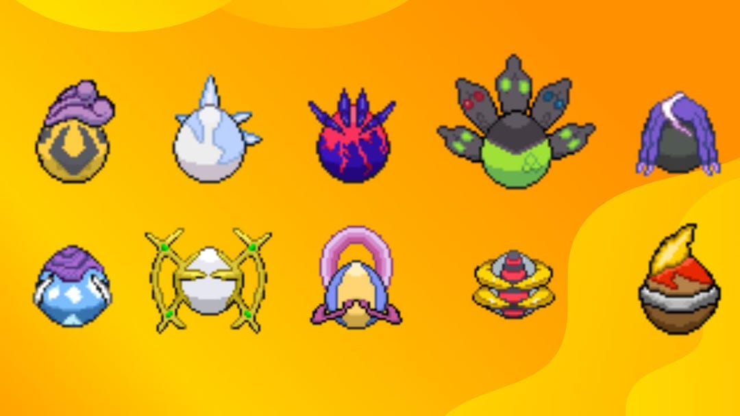 Pokémon Themed Custom Eggs Collection - Etsy