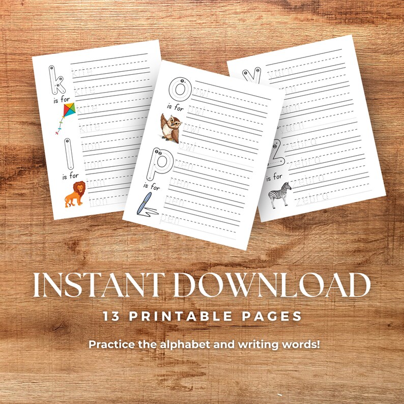 Spelling Worksheets Letter Practice Sheets Fun Spelling - Etsy
