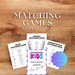 Printable Word Matching Puzzles, Word Activities for Kids, Matching ...