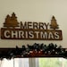 Merry Christmas Sign Digital File for CNC - 24"x12" Customizable Size ...