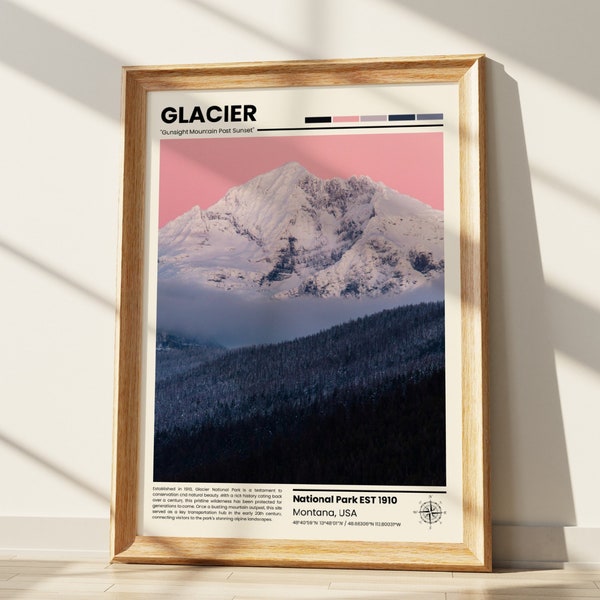 Glacier National Park - Etsy