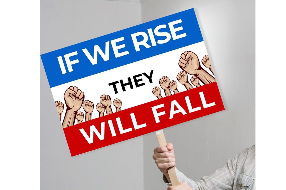 PROTEST Sign Printable Sml or Lge | Hate Never Made Anything Great ...