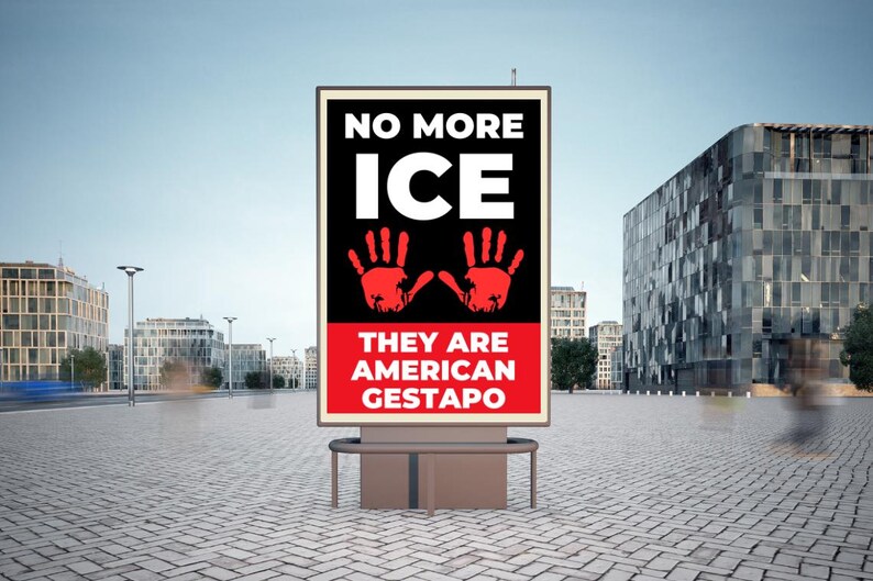 JUSTICE for Renee Good, Abolish ICE, Download and Print Protest Sign ...