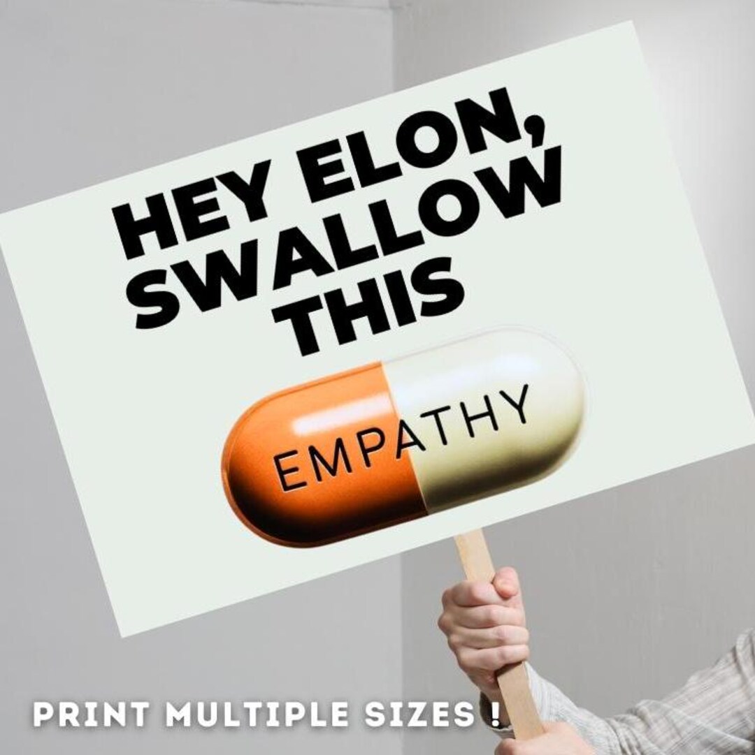 PROTEST Signs Fight for Justice Printable | Elon Swallow This | Social ...