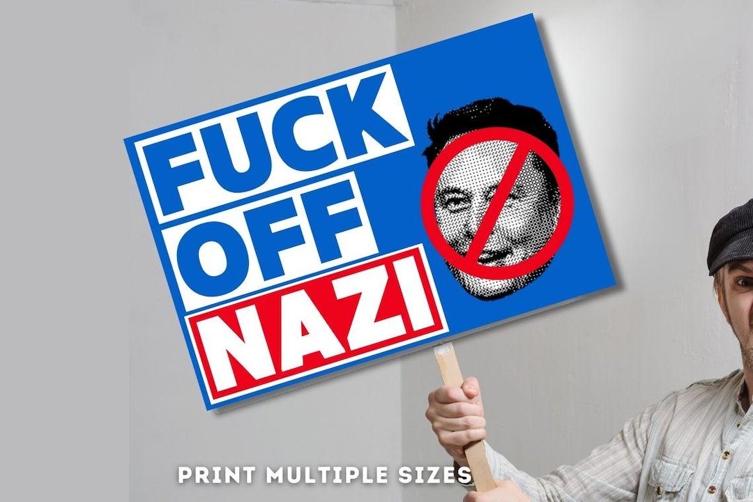 PROTEST Sign for Hands off National Day of Action Printable | F*ck off ...