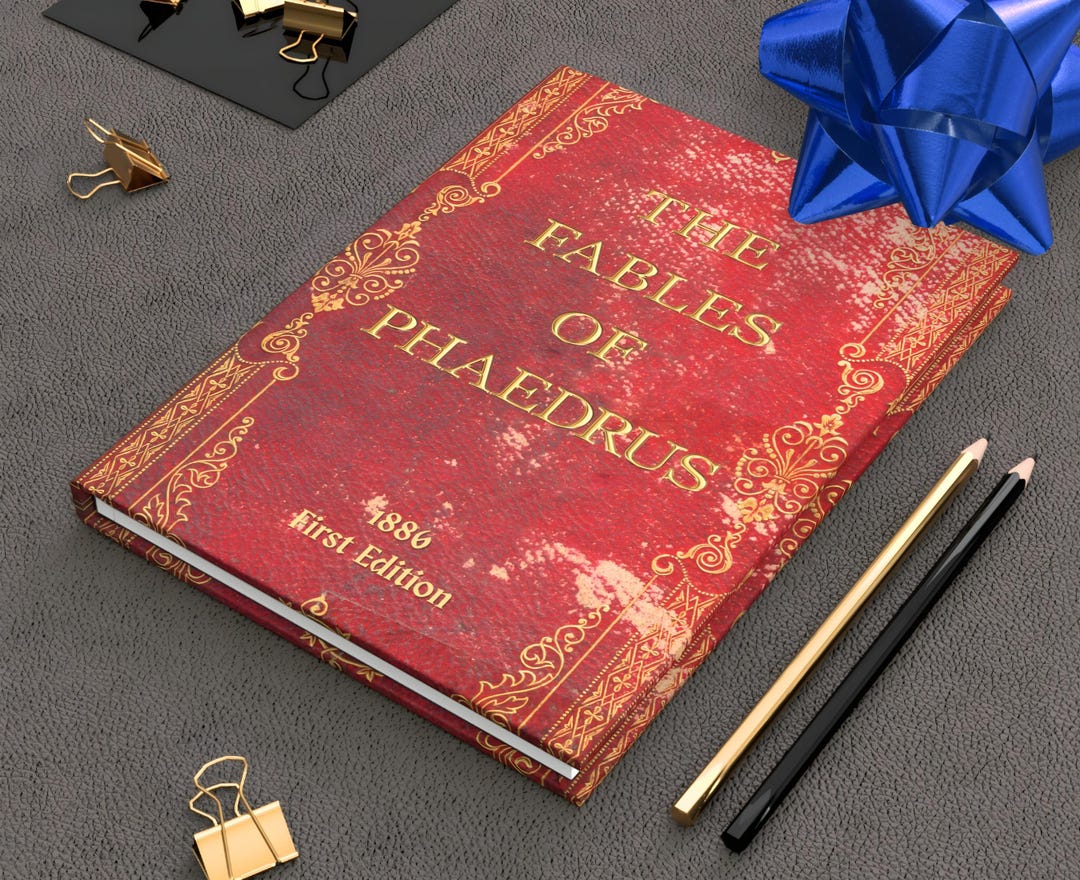 The West Wing 'fables of Phaedrus' Vintage Inspired Journal - Etsy Canada