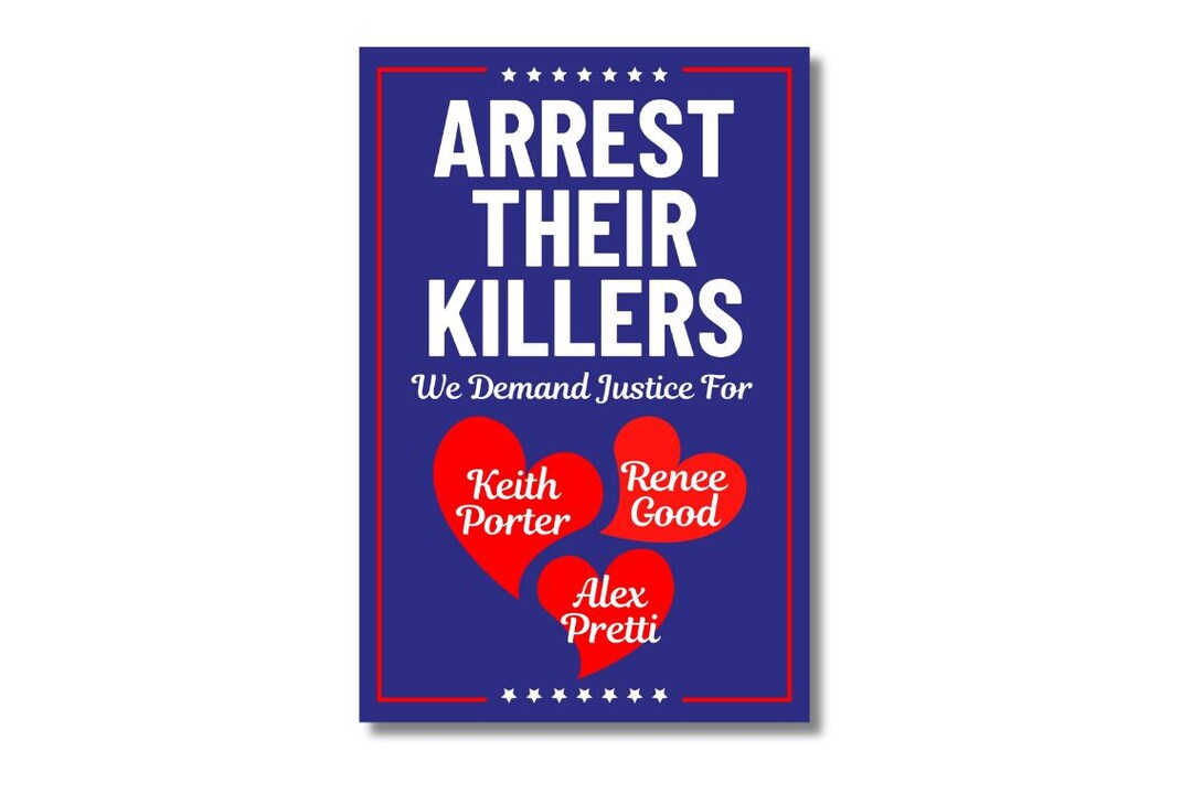 ANTI Fascism Protest Sign Printable (digital Download), Arrest Their ...