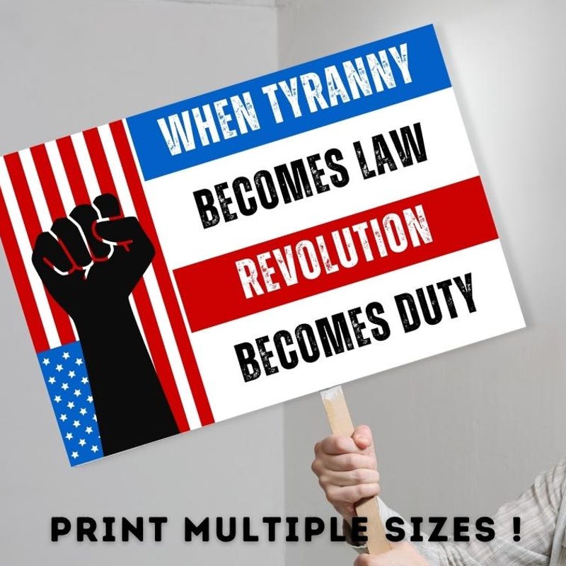 Printable Protest Signs - Etsy