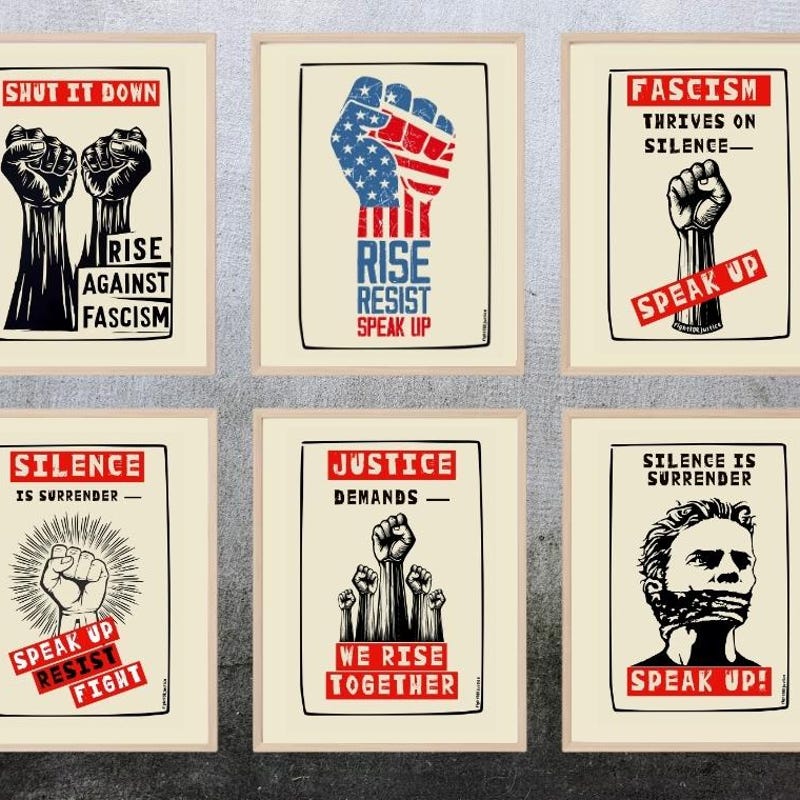 Printable Protest Signs - Etsy
