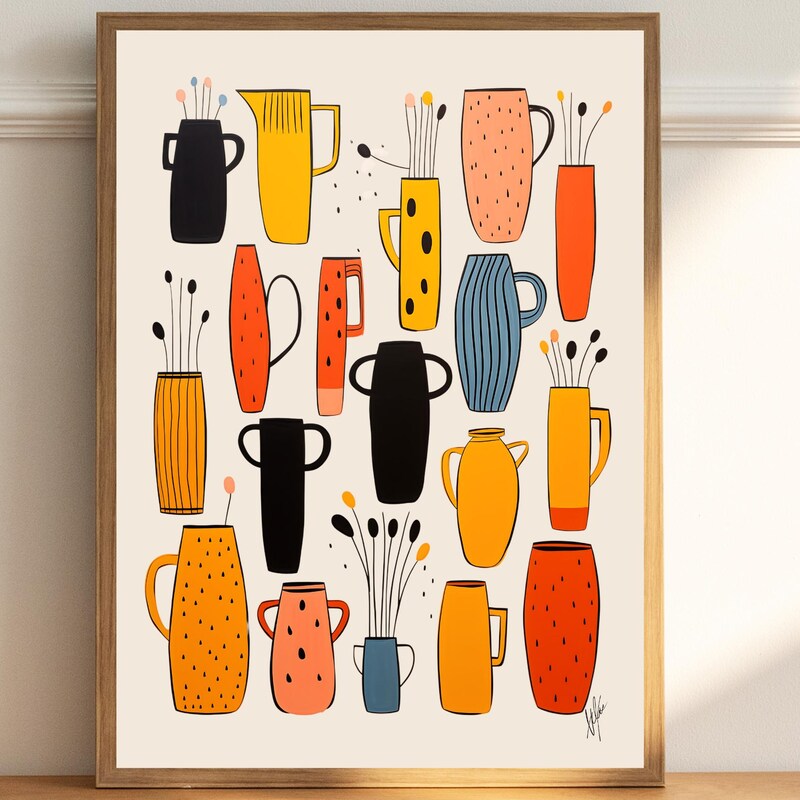 1950s Wall Art - Etsy