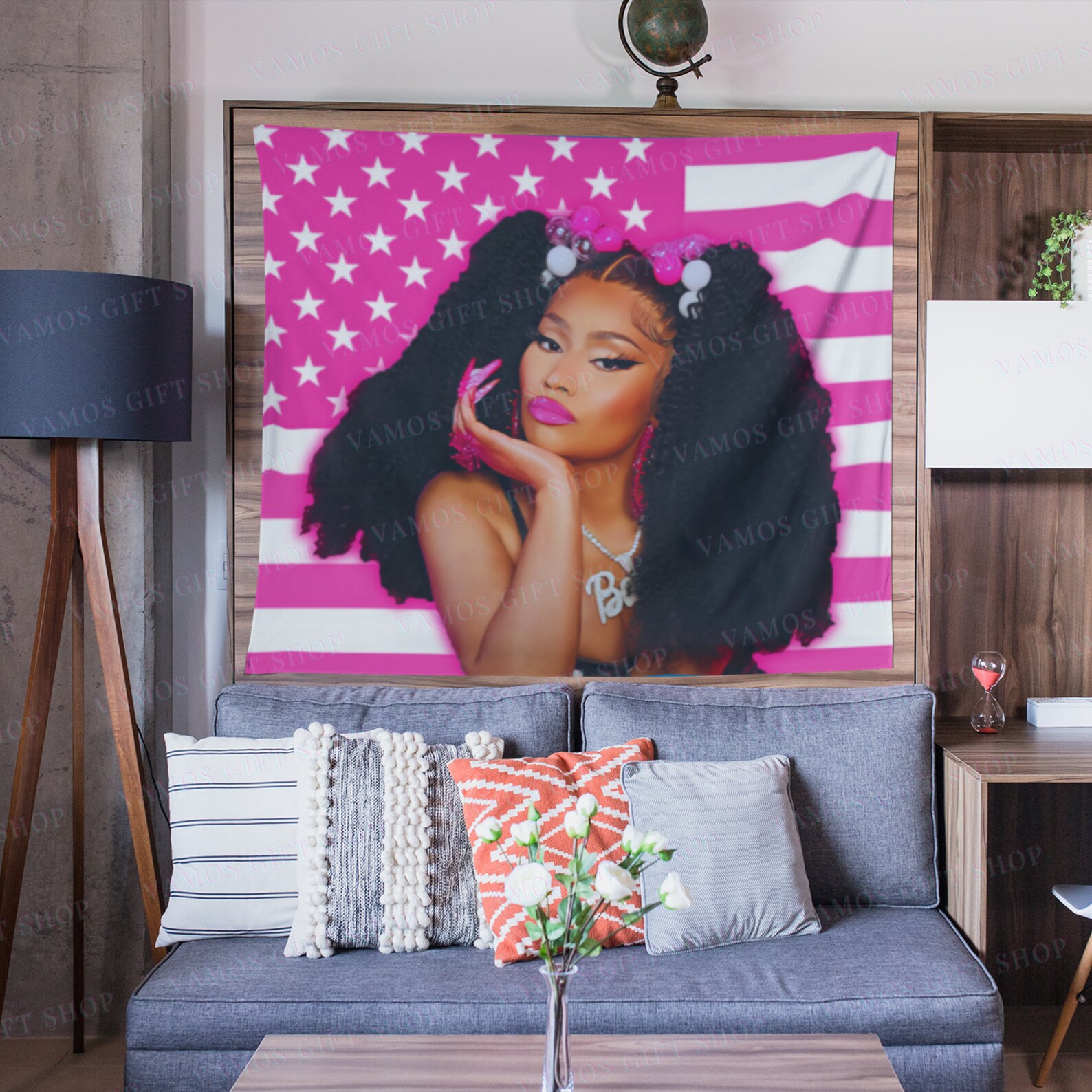 Nicki Minaj Barbie Flag Banner Nicki Minaj American Flag - Etsy