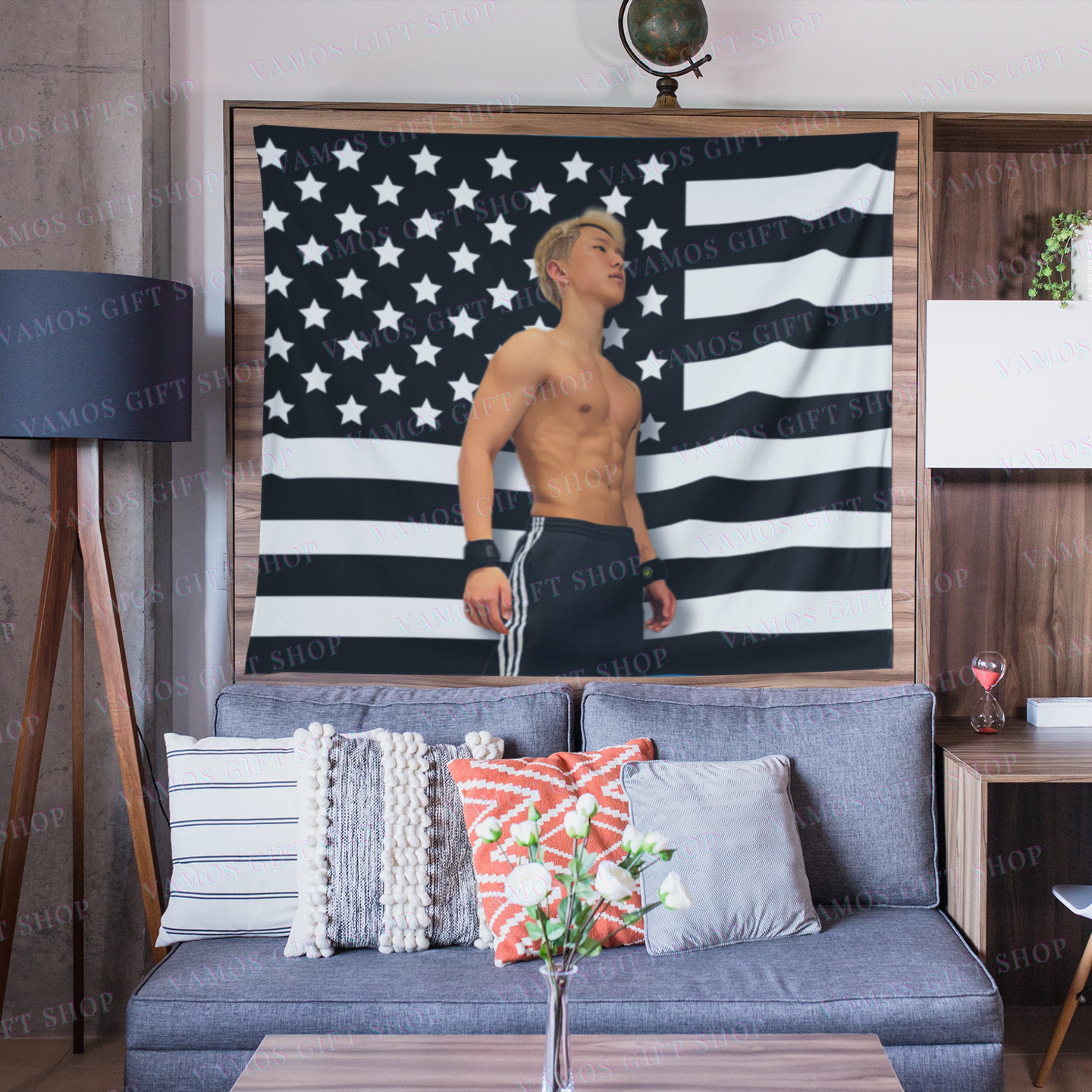 SVT Hoshi Shirtless Flag Banner Seventeen Hoshi Kpop Flag - Etsy Canada