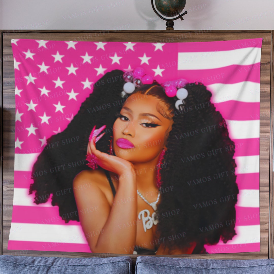Nicki Minaj Barbie Flag Banner Nicki Minaj American Flag - Etsy
