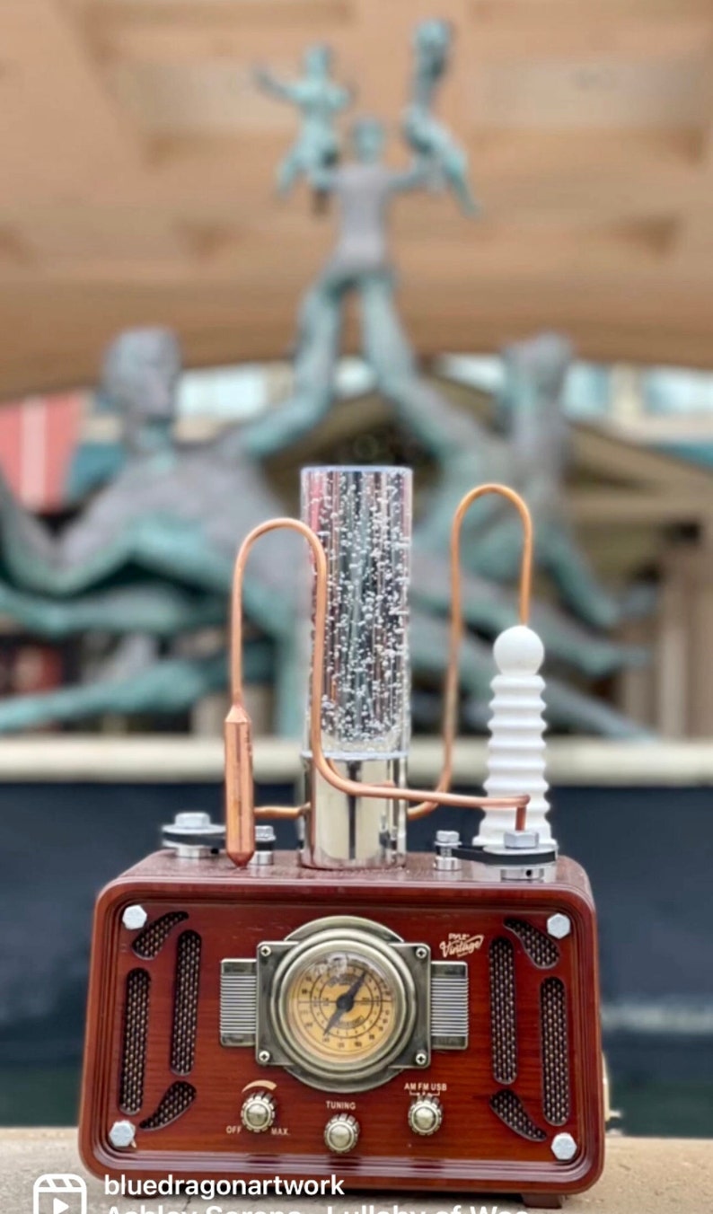 Steampunk Radio & Light - Etsy