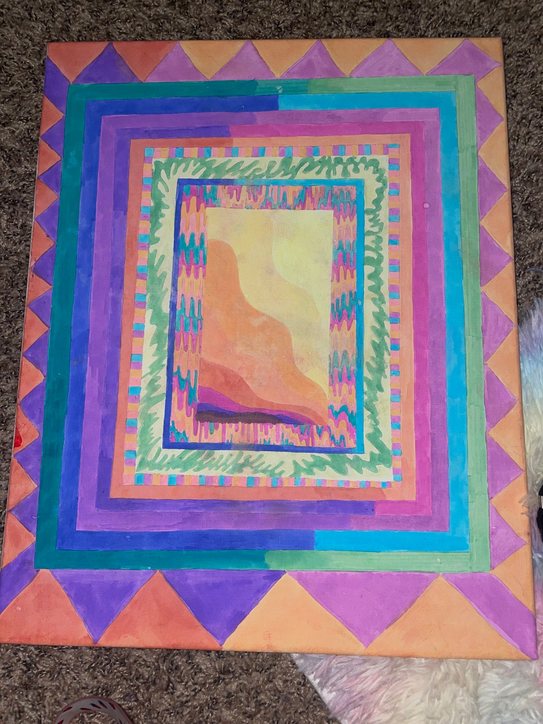 Zentangle Psychedelic Art - Etsy
