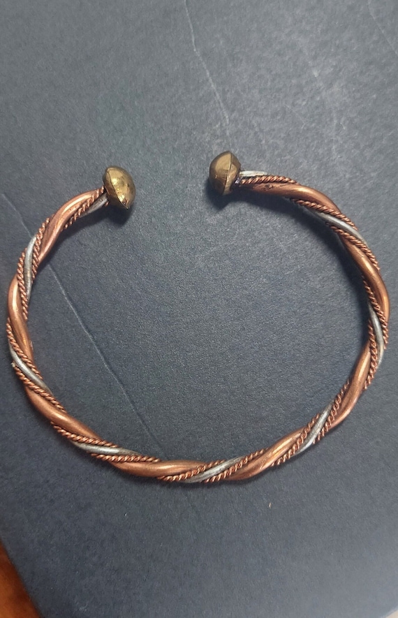 Mixed metal copper twist - Gem