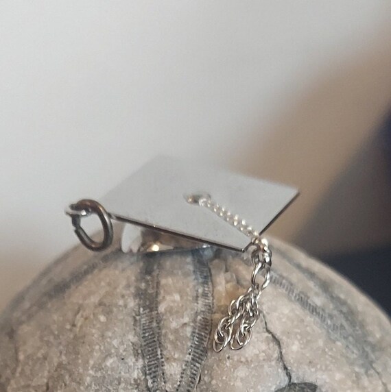 vintage sterling silver cap - Gem