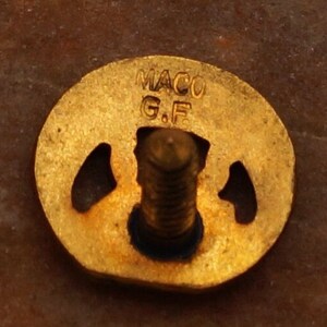 Vintage Haverhill UTC Gold Filled Maco Lapel Pin United Commercial ...