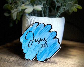 6 Christian Stickers Jesus Stickers Stickers for Water Bottle Bible ...