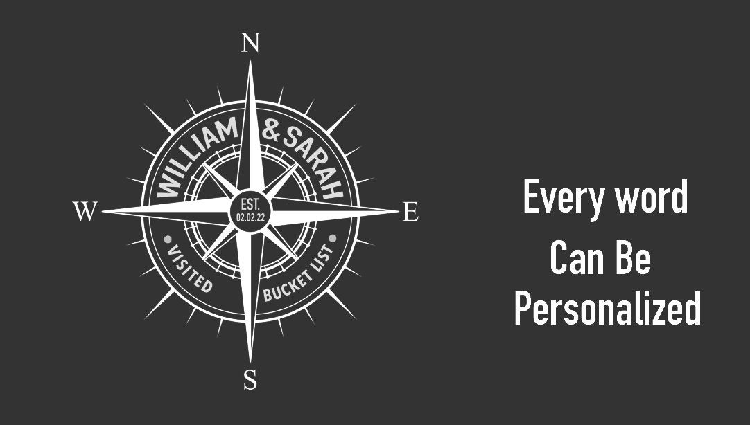 Custom Mini USA States Pinboard Map / Framed Map Foam Map Poster / 8x12 ...