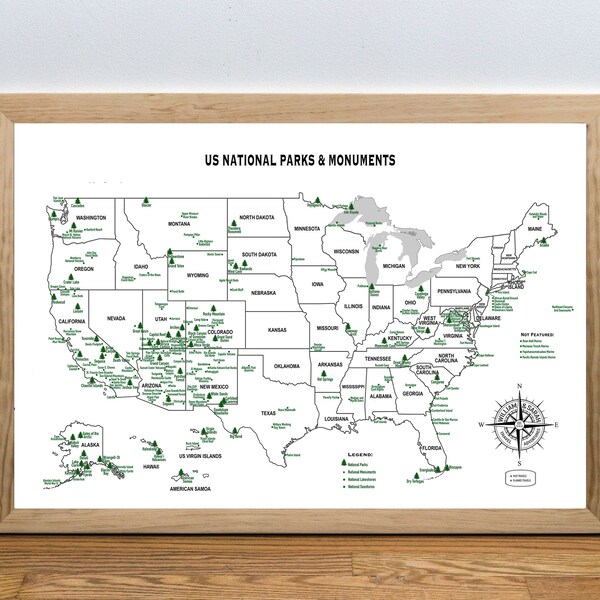 National Park Pin - Etsy