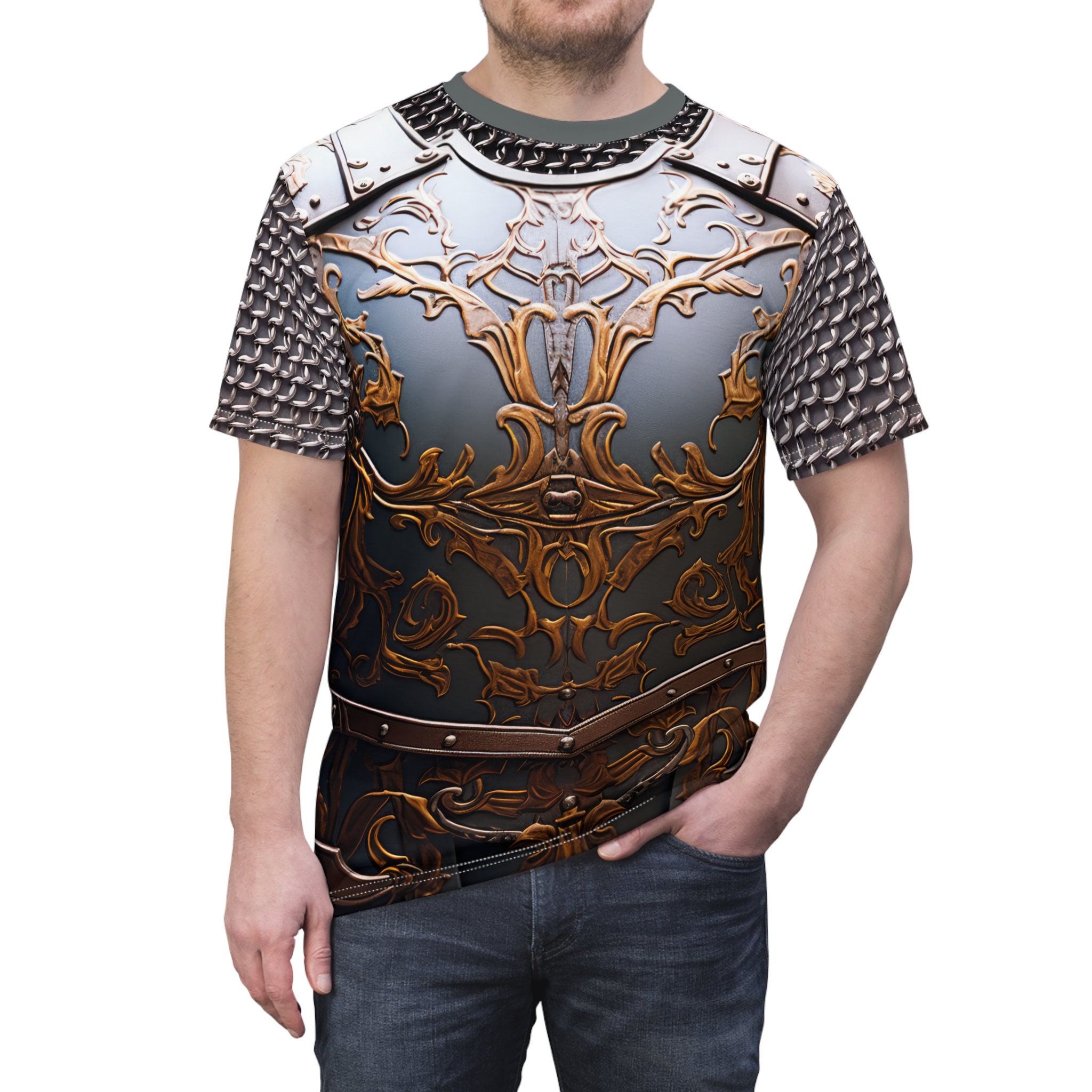 Armor and Chain Mail T Shirt - Etsy