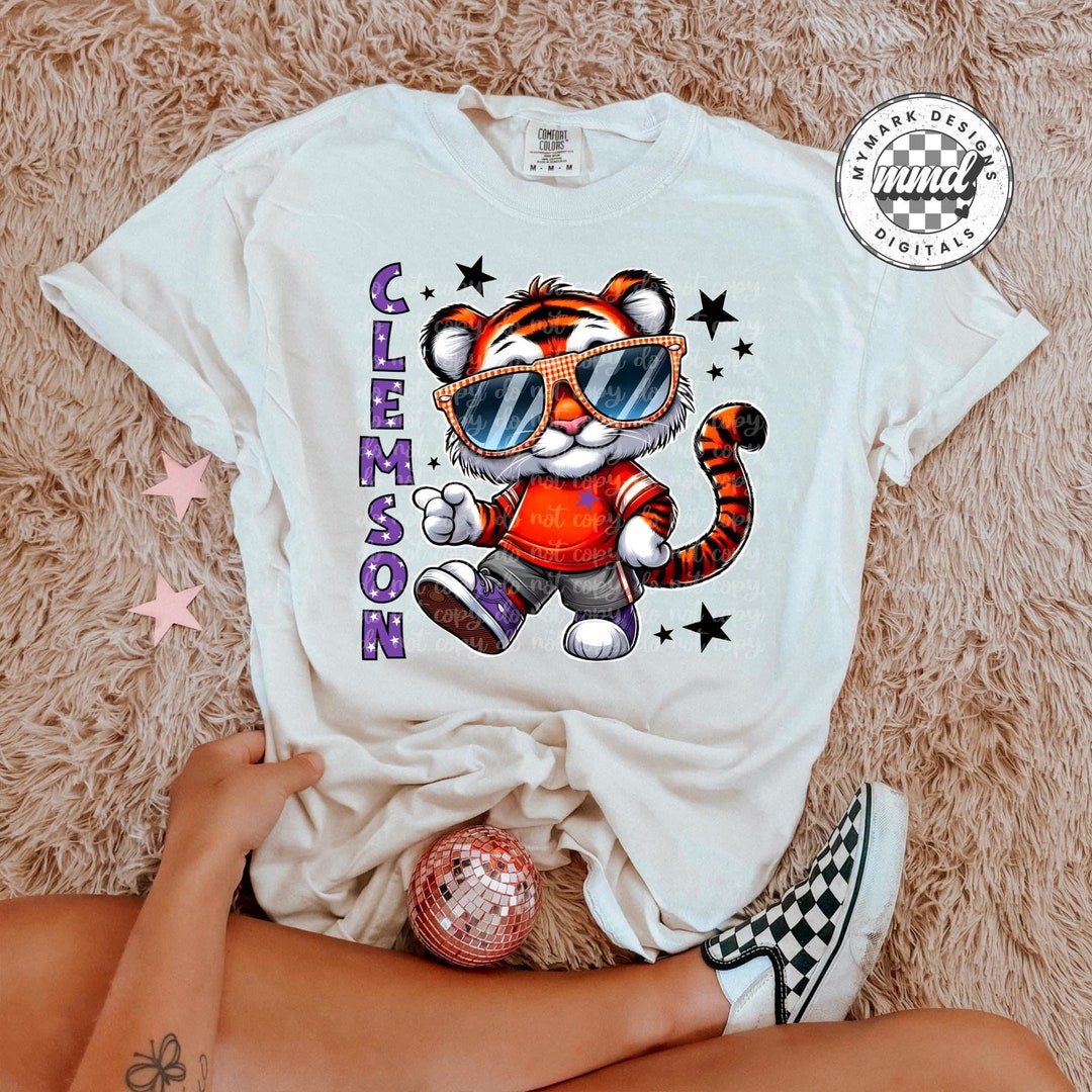 Clemson Tiger (cub) - Etsy