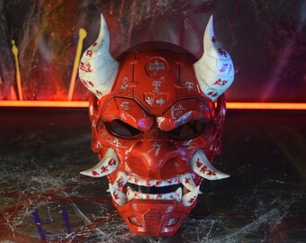 MADE TO ORDER Oni Mask Japanese Demon Ogre Beast Tiger - Etsy