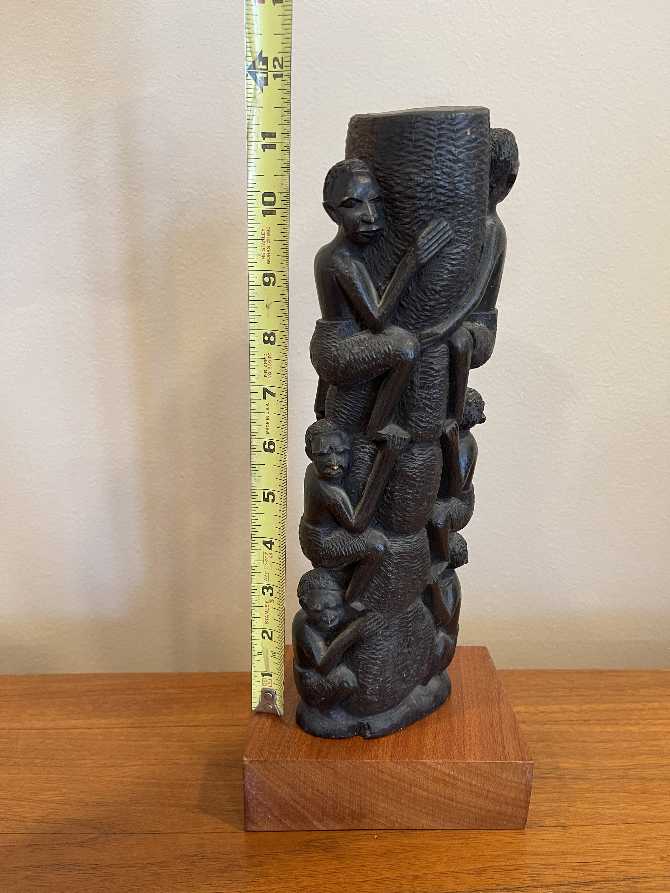Vintage Makonde Tree of Life Carving - Etsy