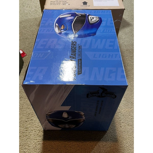 Blue Power Rangers Helmet - Etsy