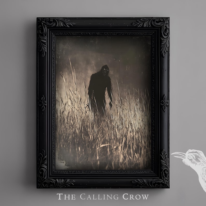 Victorian Skinwalker Photograph Print – Gothic Wall Art, Dark Academia ...