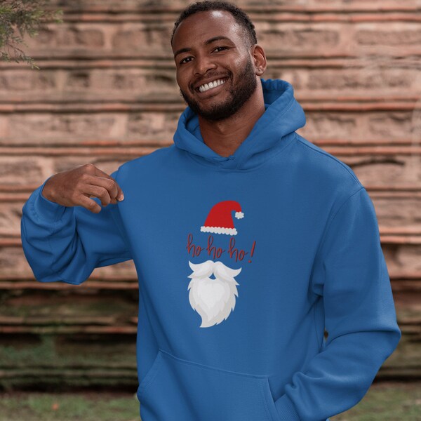 Santa Festive Charm Hoodie - Etsy