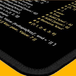 Python Cheatsheet Premium Mousepad for Software Engineers, Coding Giftboost Your Productivity ...