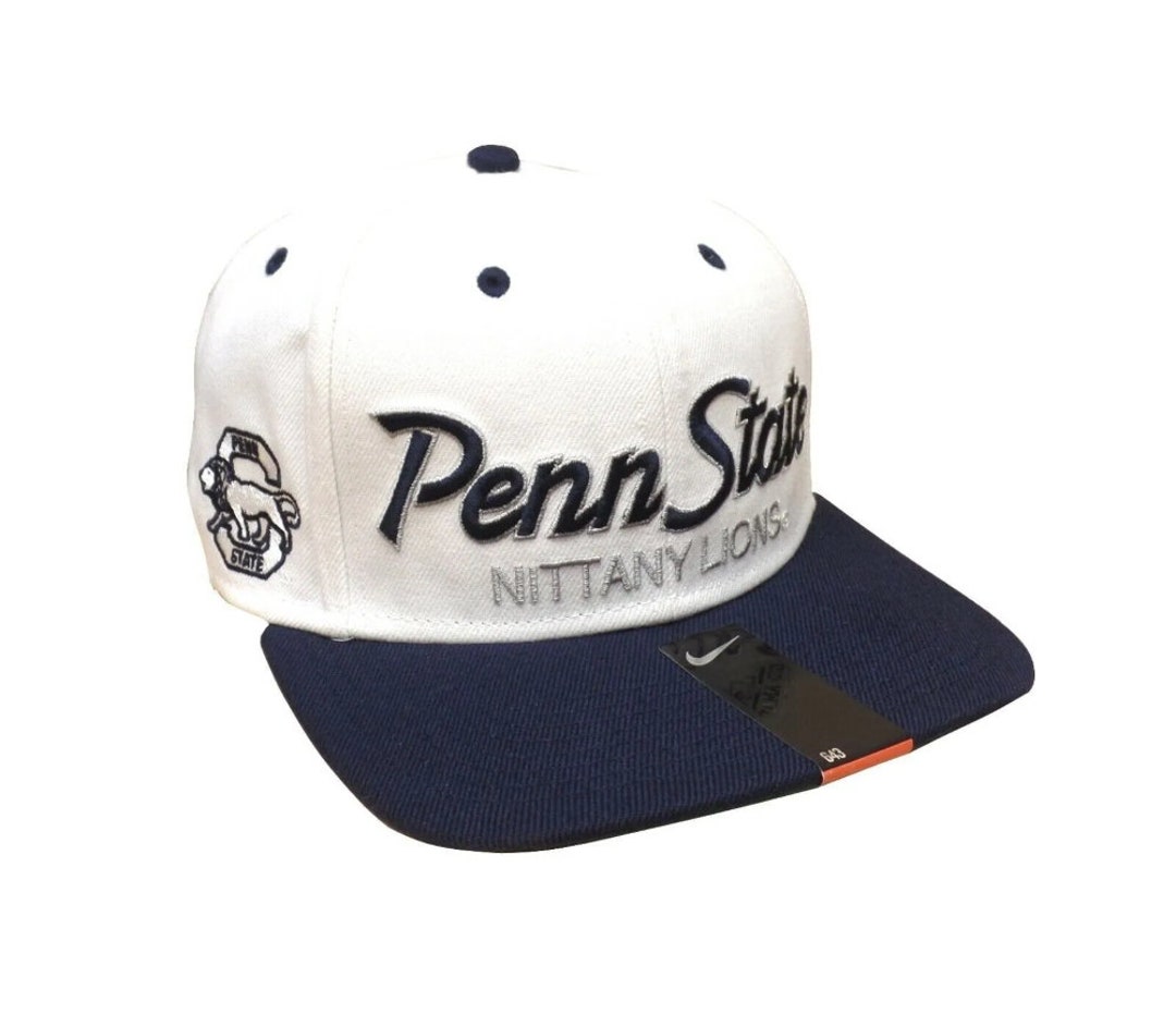 Nike Vintage Two Tone Script Penn State Nittany Lions 1990s Adjustable ...