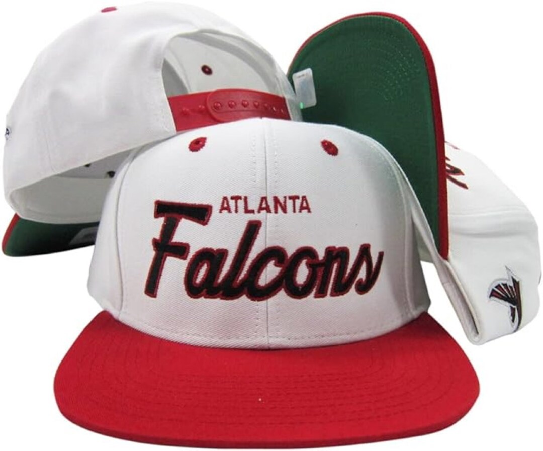Vintage NFL Atlanta Falcons Script Snapback Hat / Cap - NWT - Etsy