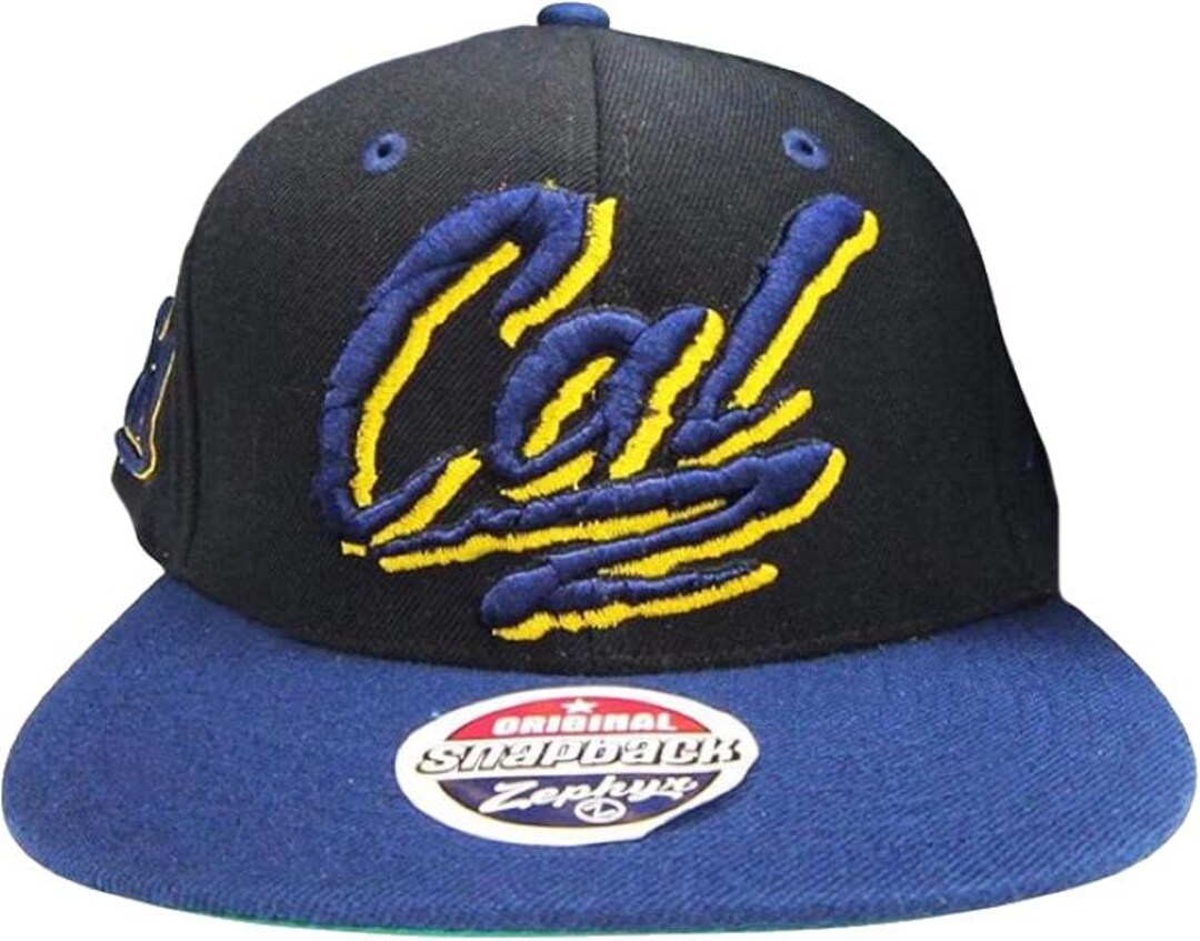 Vintage California Golden Bears Zephyr Adjustable Snapback Hat / Cap ...
