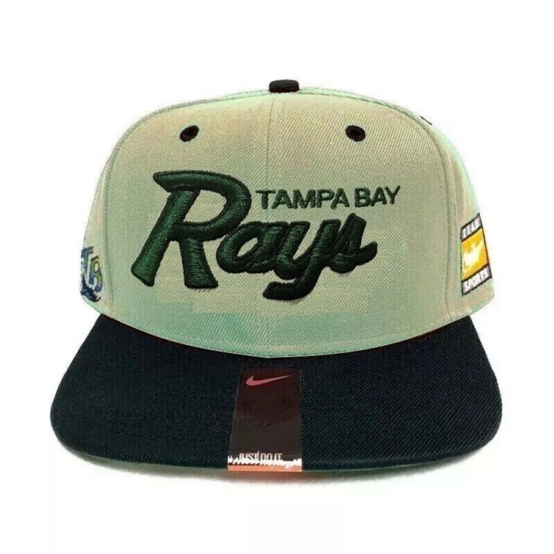 Nike Vintage Two Tone Script Tampa Bay Devil Rays 1990s Adjustable ...