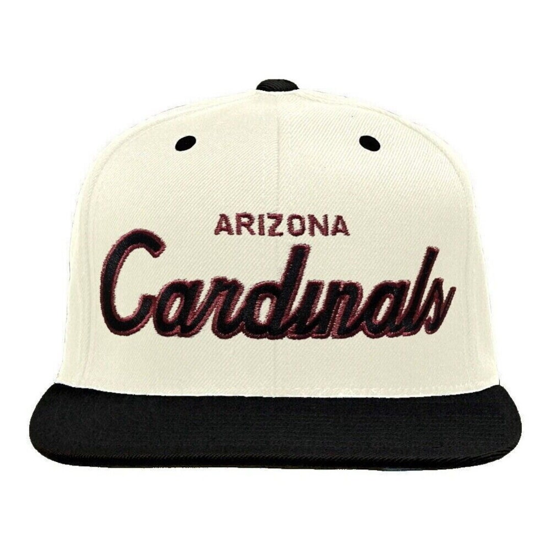 Vintage NFL Arizona Cardinals Script Snapback Hat / Cap - NWT - Etsy