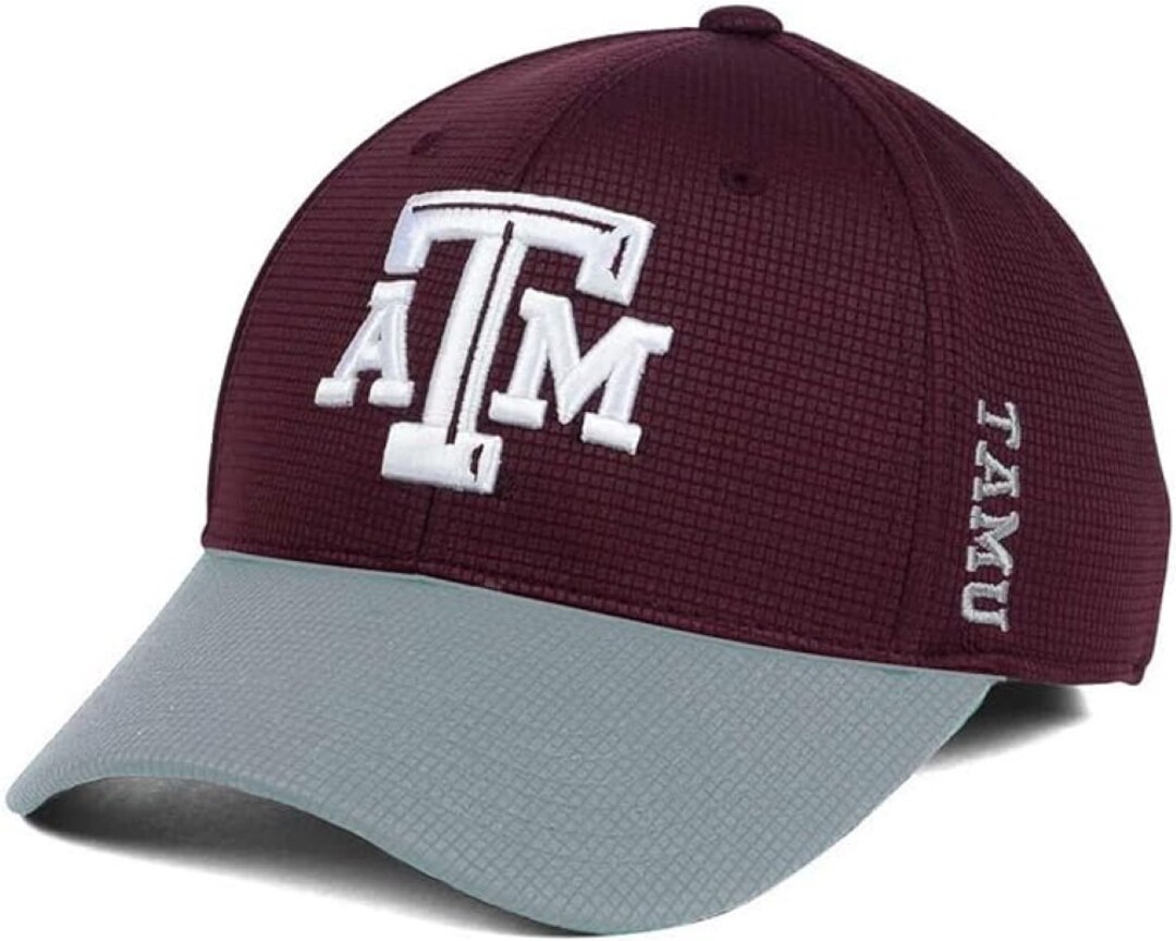 Texas A&M Aggies 2 Tone NCAA Booster Plus Flex Fit Memory Fit Hat/cap ...