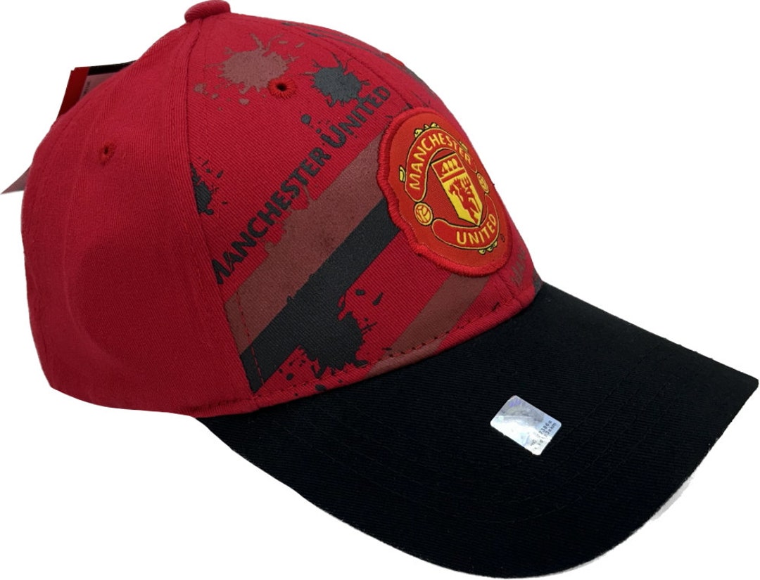 Man United Manchester United F.C. Official Adjustable Splat Hat / Cap ...