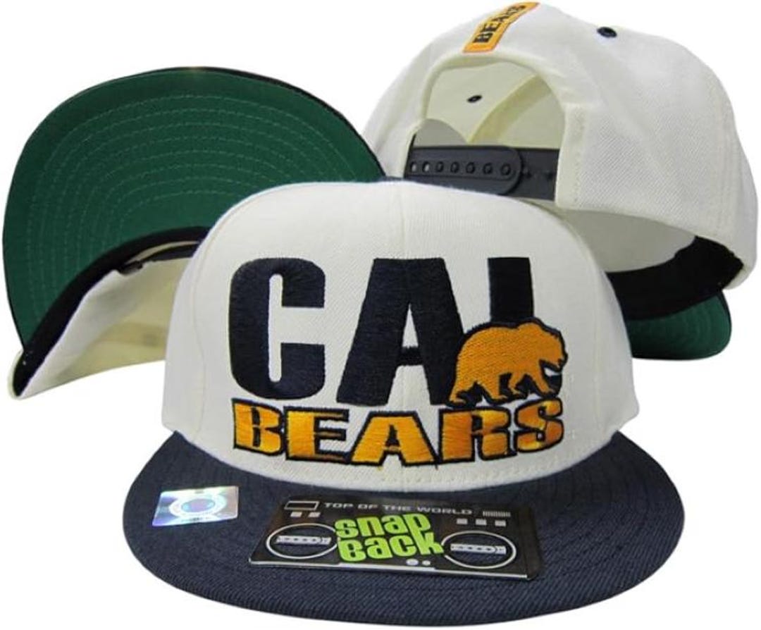 Vintage Men's California Cal Golden Bears White/navy Two Tone ...