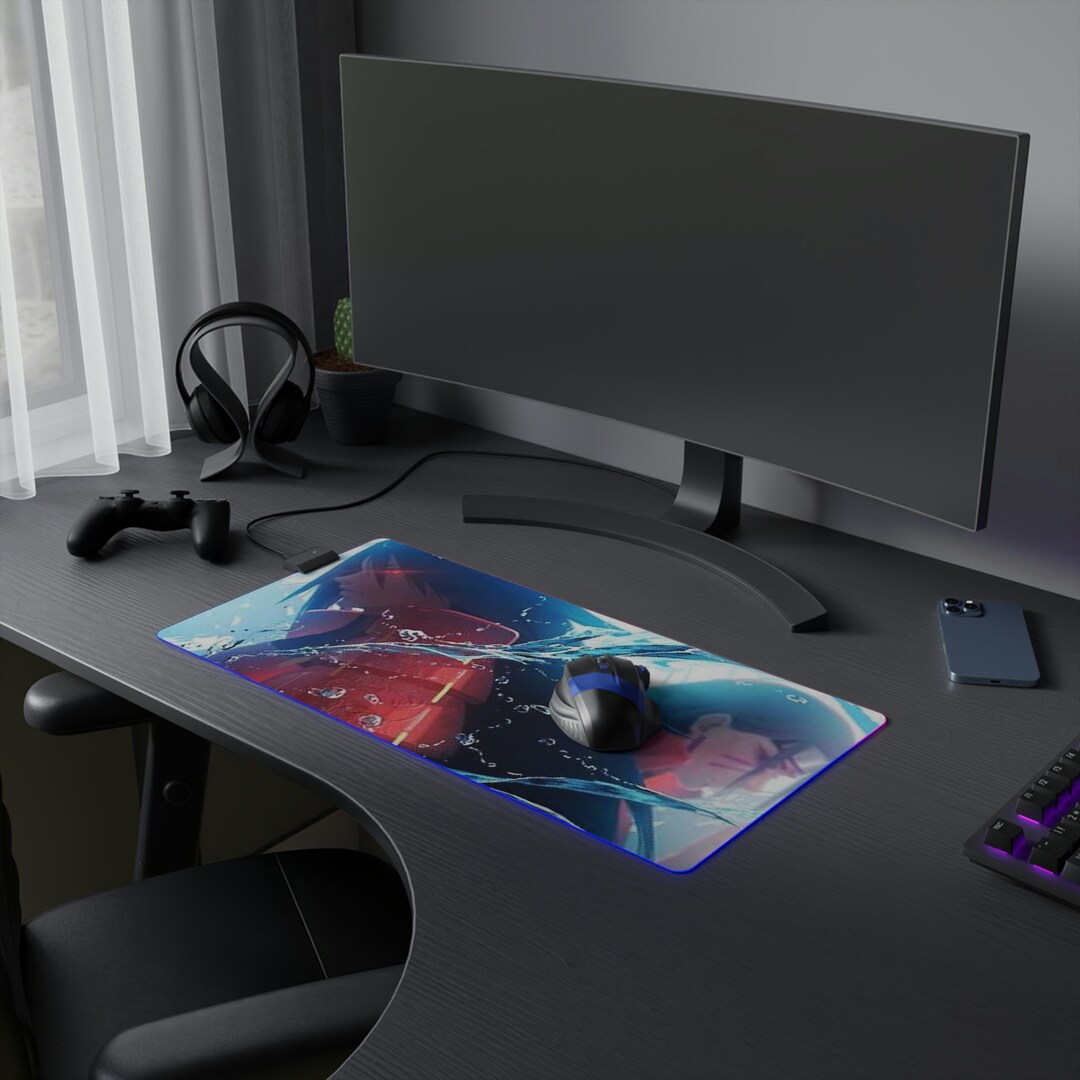 Uchiha Madara and Senju Hashirama LED Gaming Mouse Pad - Etsy